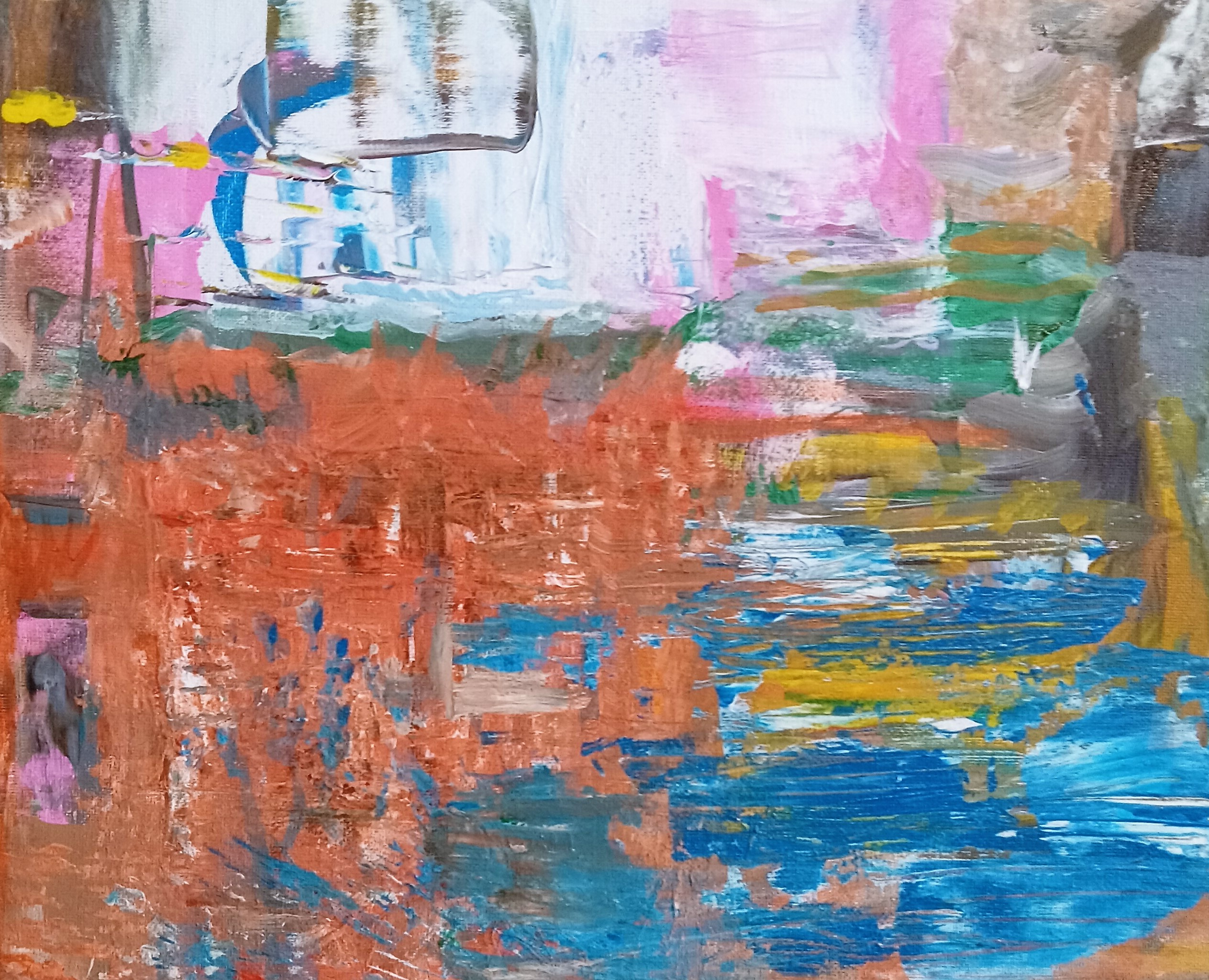 Abstract Painting - Tallahassee Senior Center Foundation