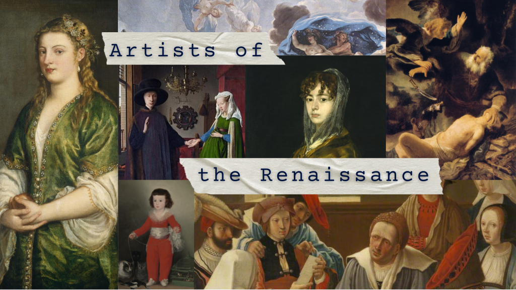 Artists of the Renaissance 2 - part series Mon. Jan. 23 & 30, 10 – 11: ...